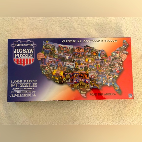 TDC | Toys | Road Trip America 00 Piece About America Tdc Puzzles New ...